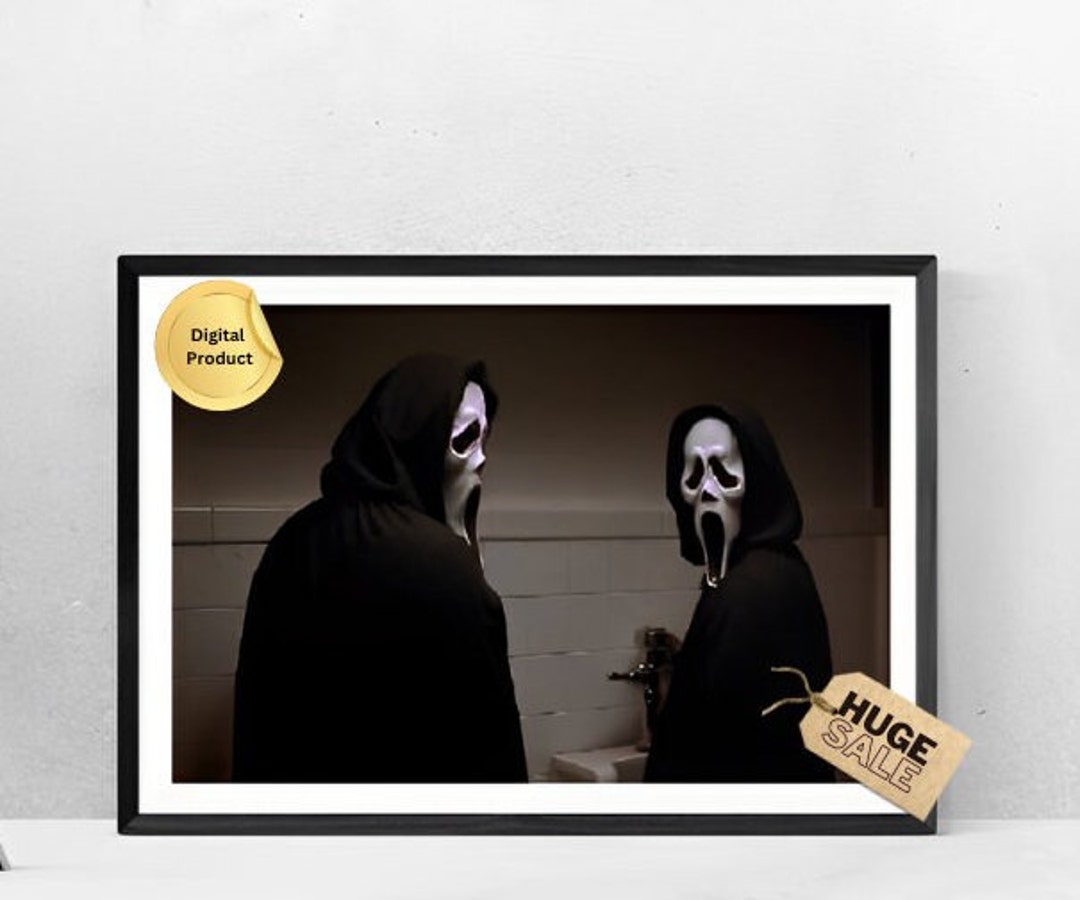 Scary Movie Poster Horror Movie Lover Movie Poster Decor for - Etsy