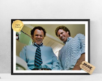 Funny Movie Poster Comedy Lover Movie Poster Funny Decor for Bathroom ...