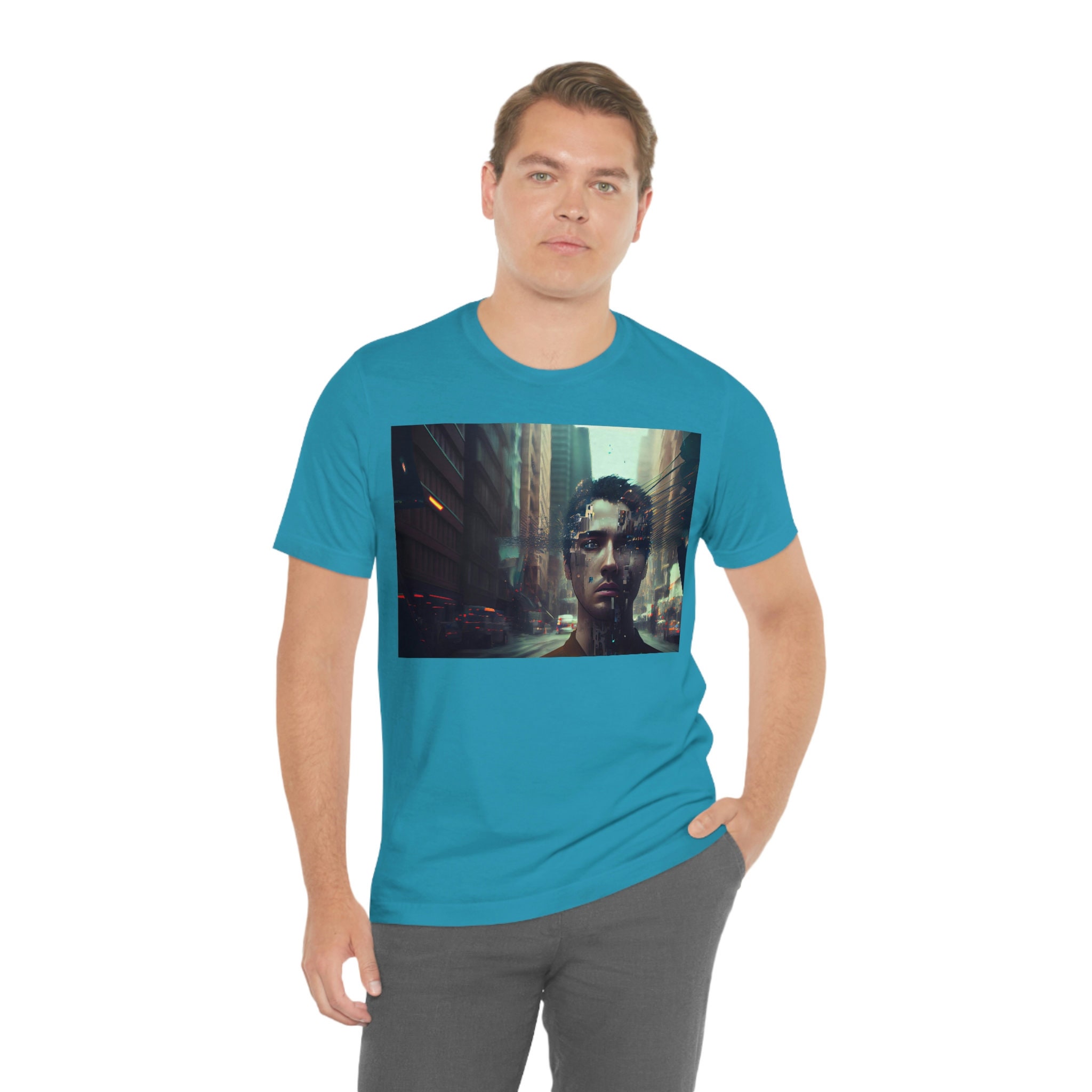 Matrix Glitch Shirt, Trippy Shirt, Trippy Clothes, Glitch Art Shirt ...