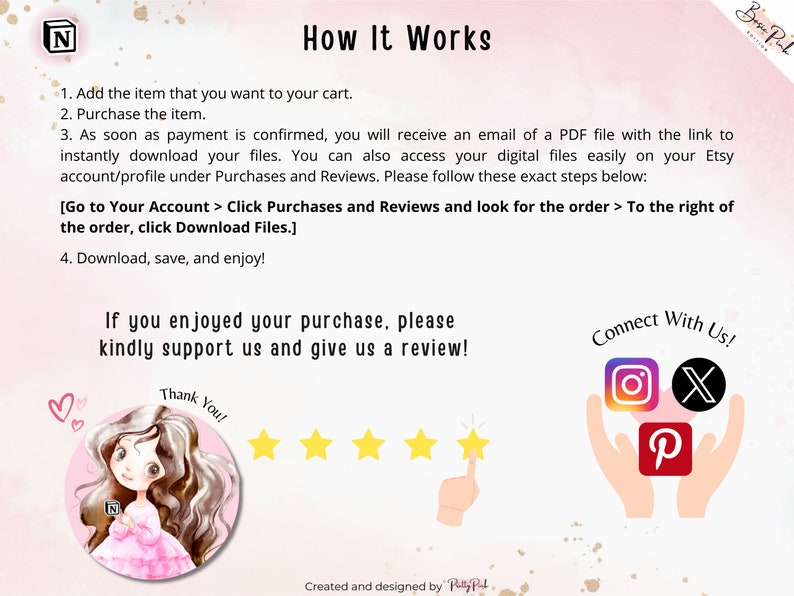 Notion Customization Bundle Pink Aesthetic Notion Life Planner Notion ...