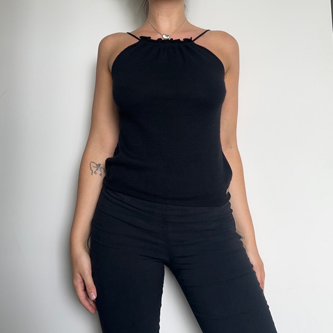 Dior by Galliano Cashmere Halter Neck - Etsy