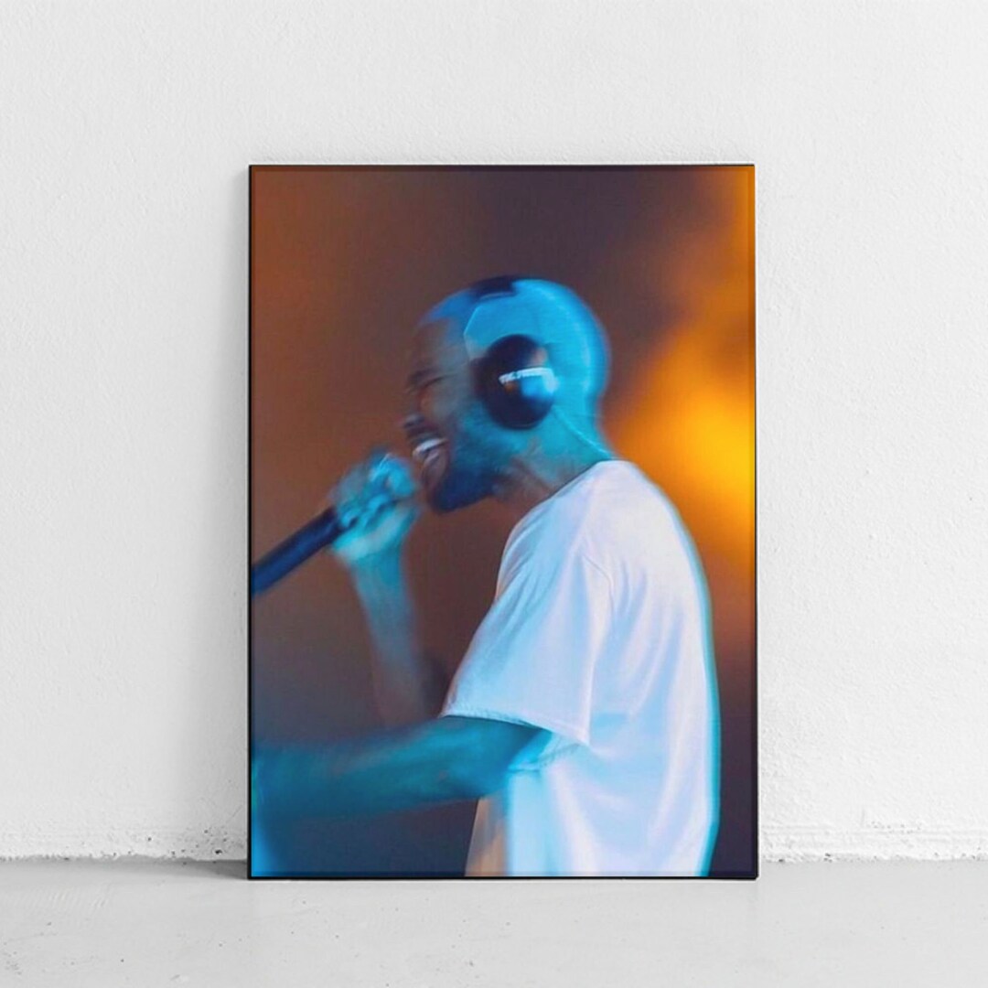 Frank Ocean Poster DIGITAL DOWNLOAD ONLY Music Poster. Art Print. Wall ...