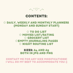 2023 Cute Pastel Digital Planner Bundle | Daily Planner, Weekly Planner ...