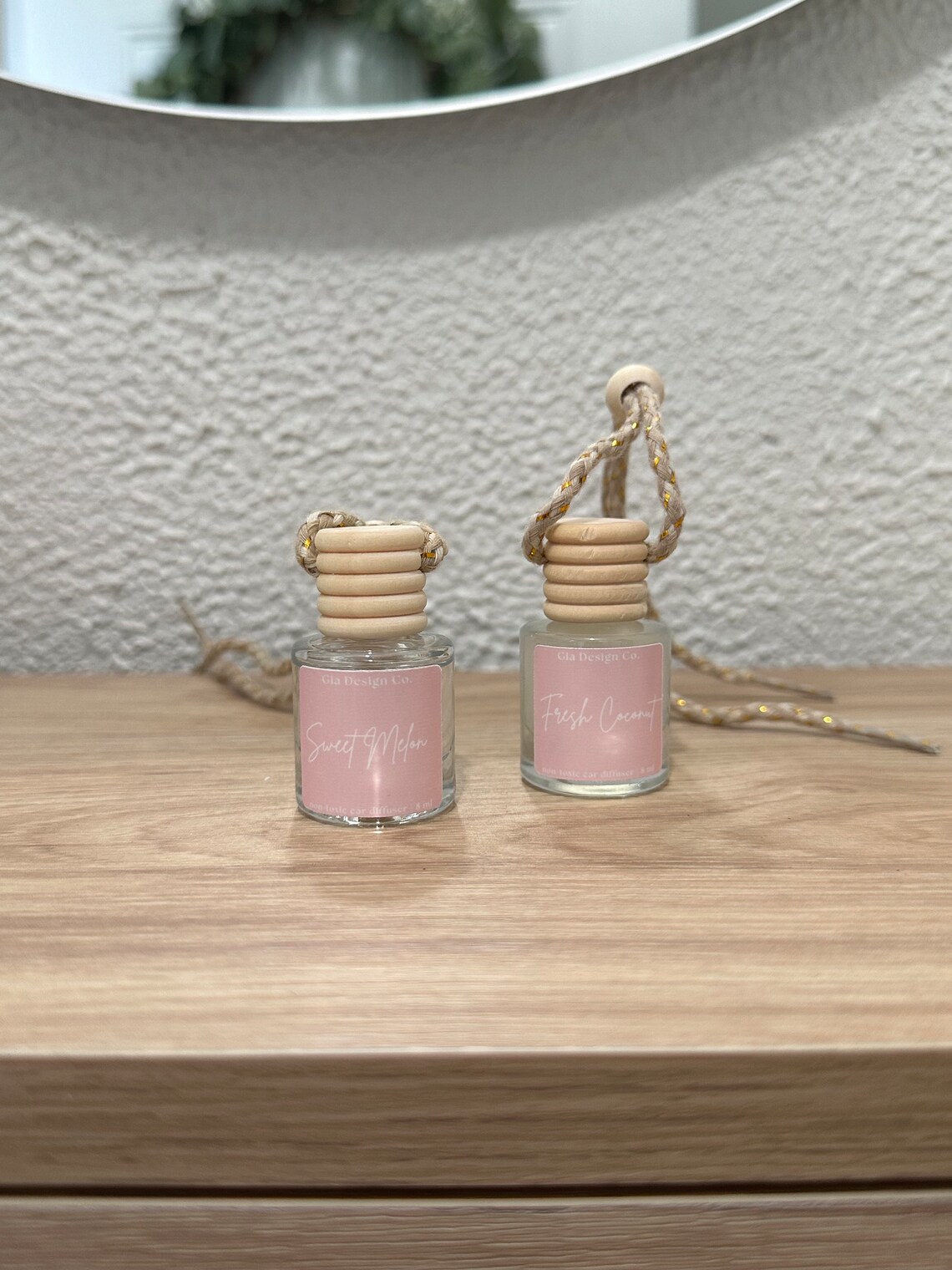 Hanging Car Diffuser Air Refresher, Rear View Car Diffuser, Rear View ...