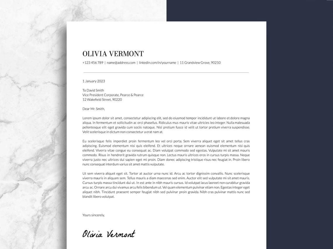 Professional Google Docs ATS Friendly Resume and Cover Letter Template ...
