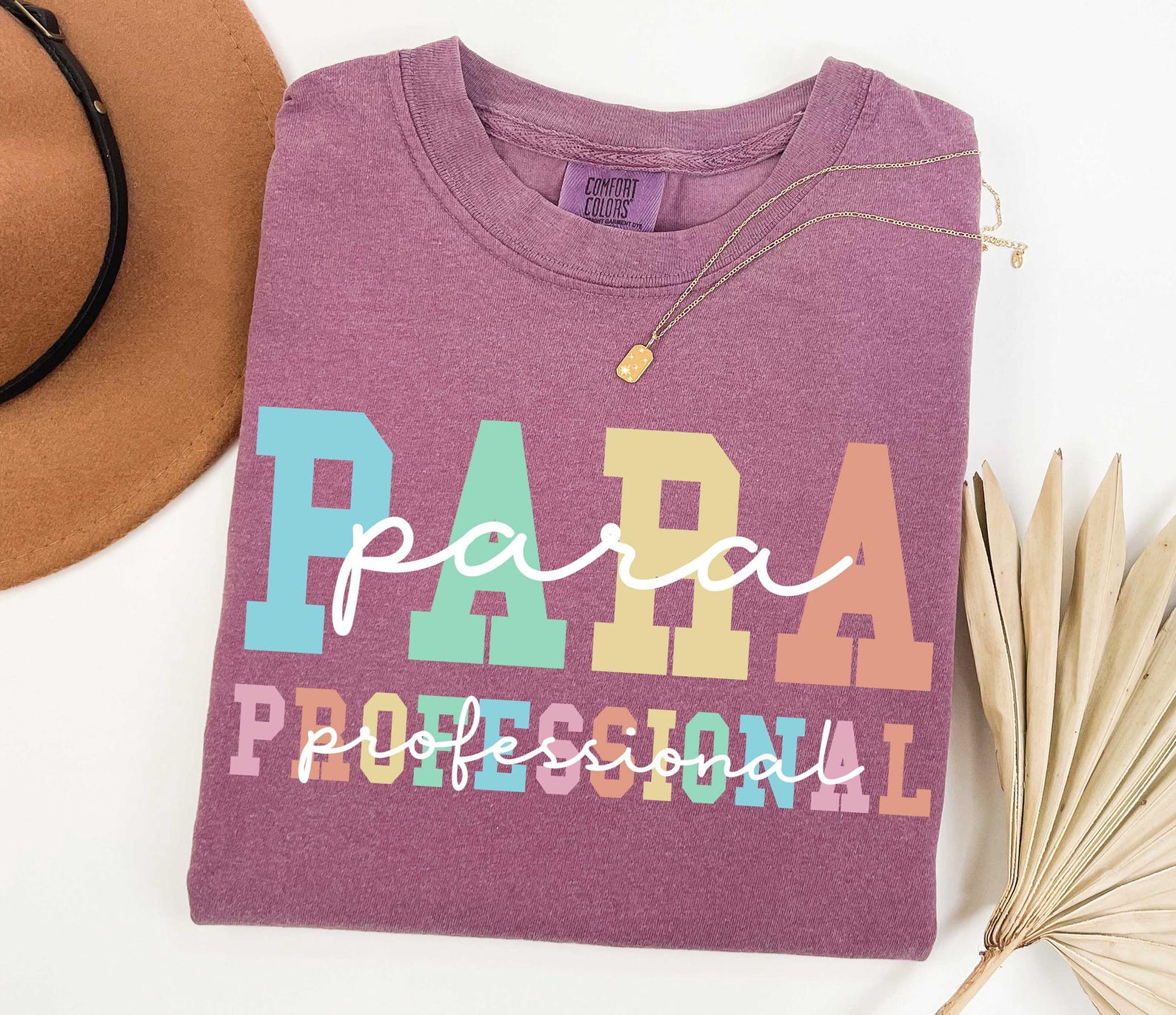 Comfort Colors Paraprofessional Shirt, Para Squad Tee - Etsy