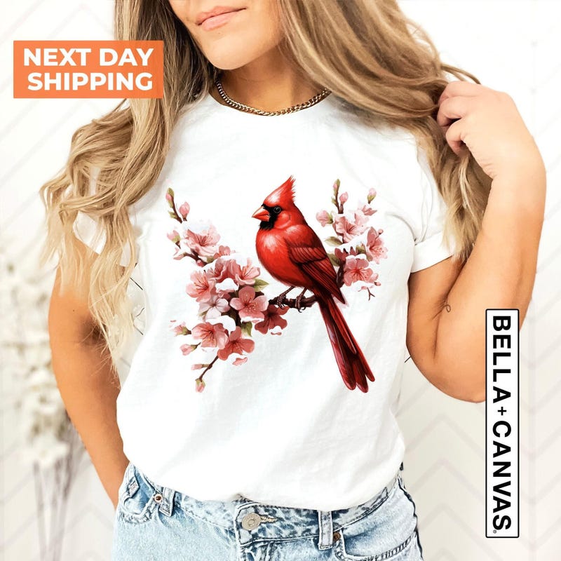Cardinal T Shirt - Etsy