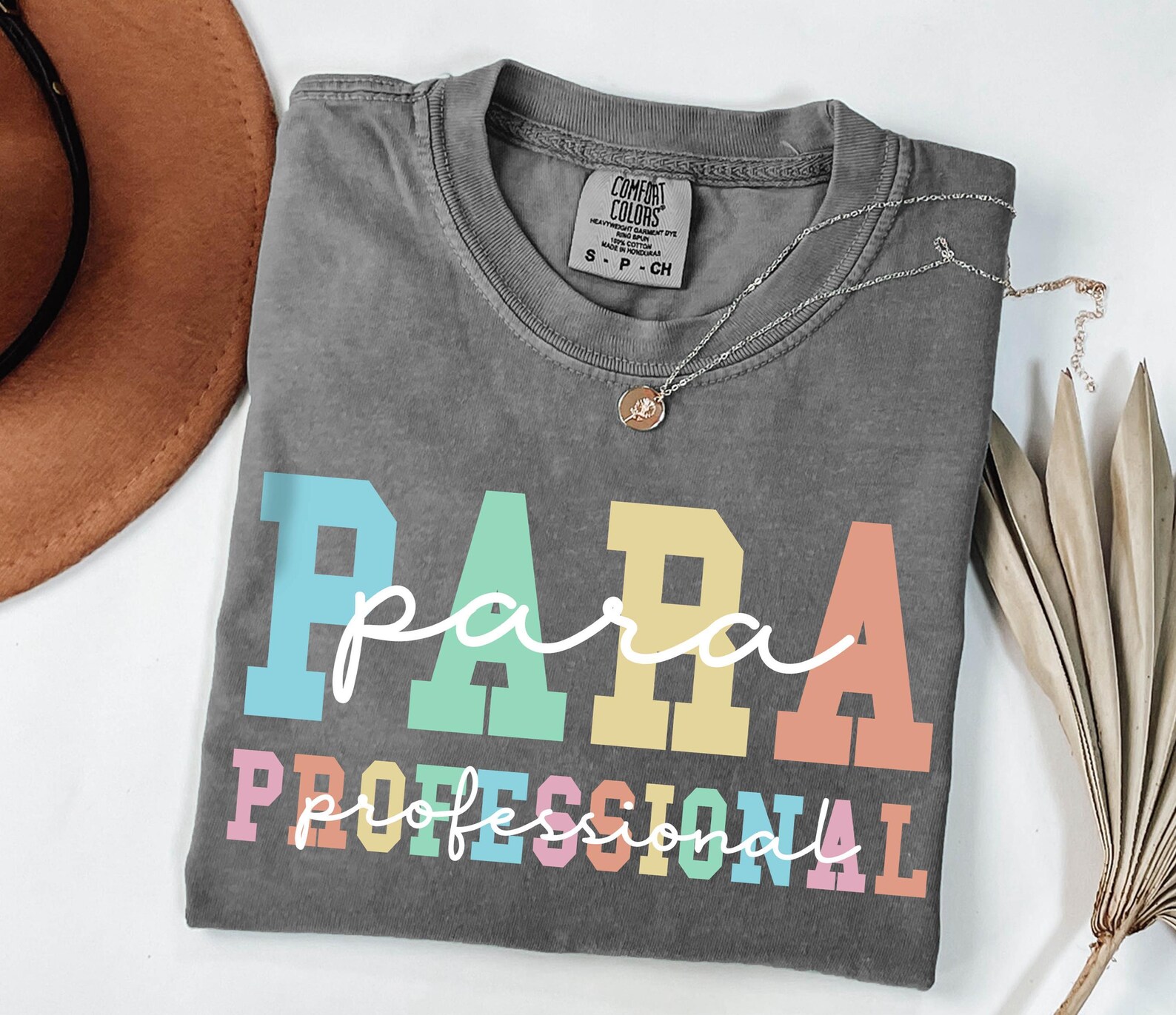 Comfort Colors Paraprofessional Shirt, Para Squad Tee - Etsy