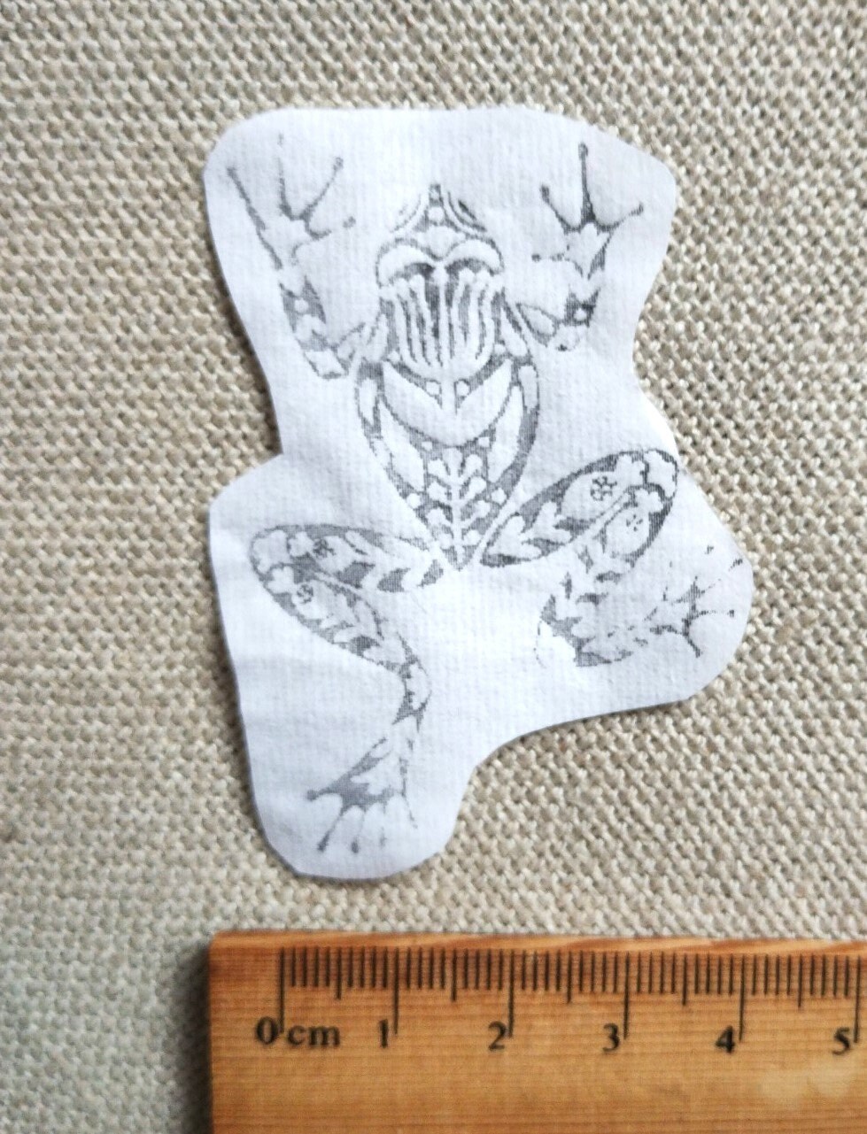 Medium Animals/amphibian Series Black Underglaze Transfer/decal for ...