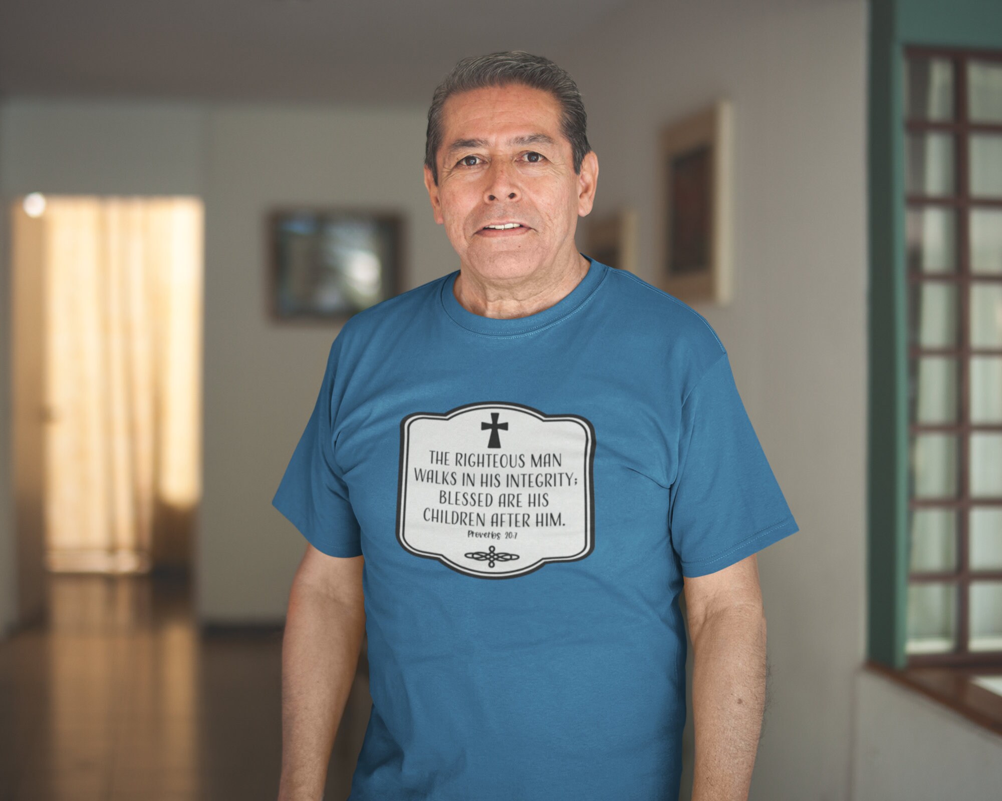 Righteous Man Svg, Proverbs 20:7 Svg, Scripture Svg, Bible Svg, Fathers ...