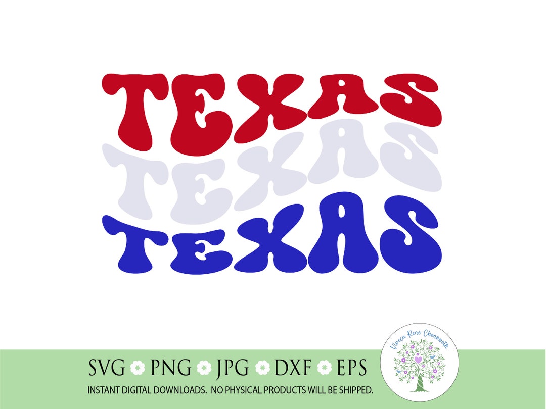 Texas Svg, Texas Stack Svg, Texas Proud Svg, Red, White & Blue Texas ...