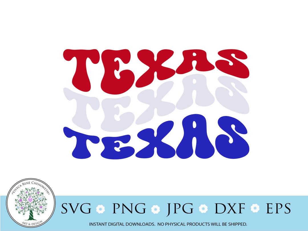 Texas Svg Texas Stack Svg Texas Proud Svg Red White & Blue - Etsy