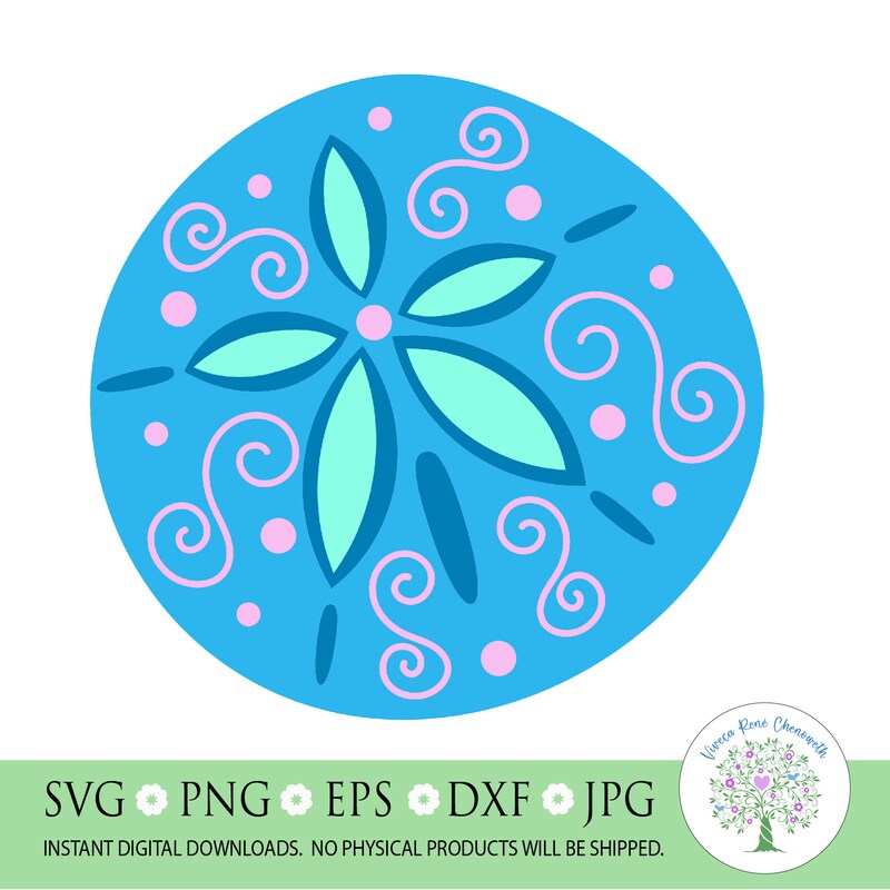 Sand Dollar Clip Art - Etsy