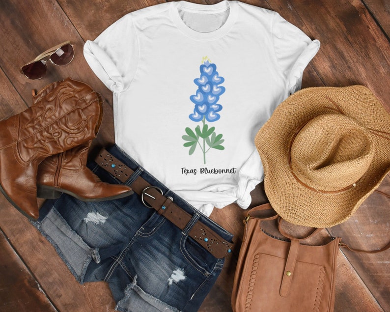 Texas Bluebonnet Svg, Flower Svg, Texas State Flower Svg, Western Svg ...