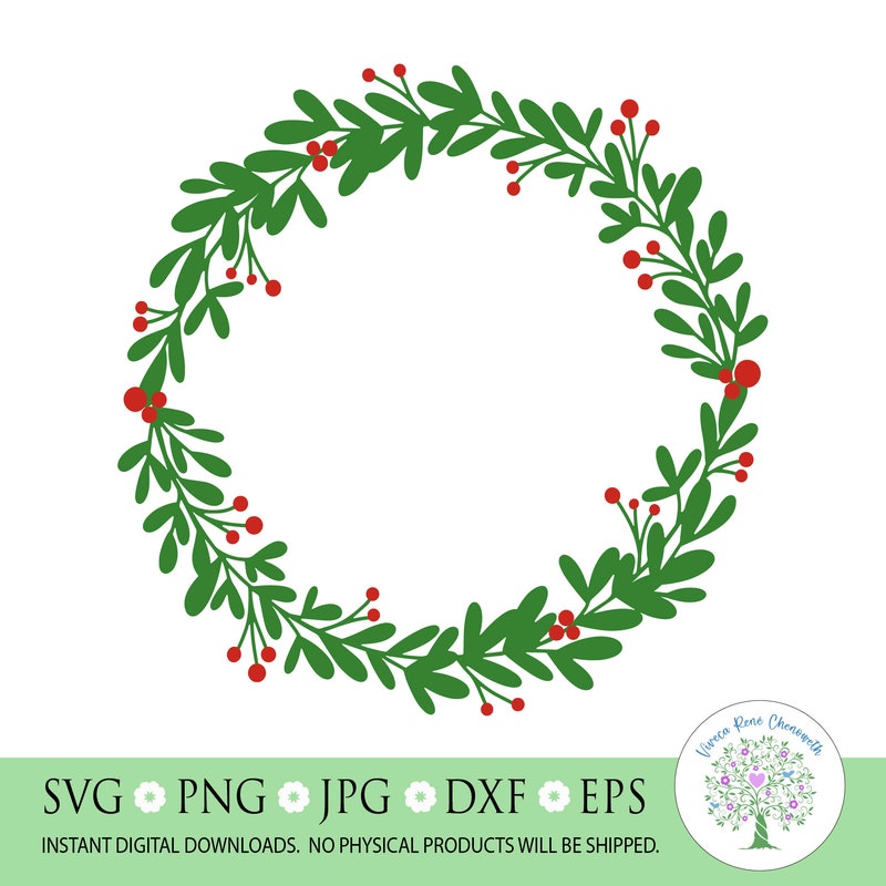Mistletoe Svg - Etsy