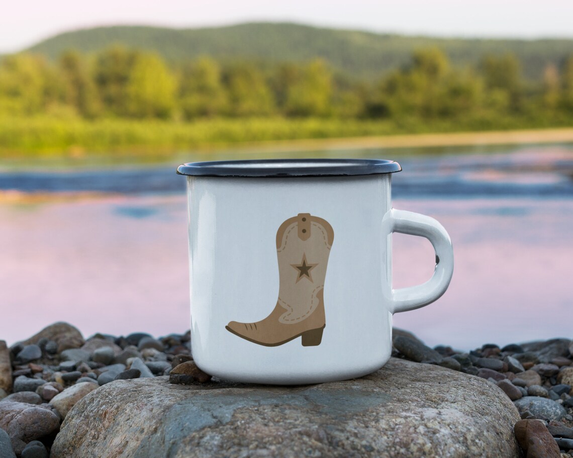 Boot Svg, Cowboy Boot Svg, Brown Cowboy Boot Svg, Western Svg, Texas ...