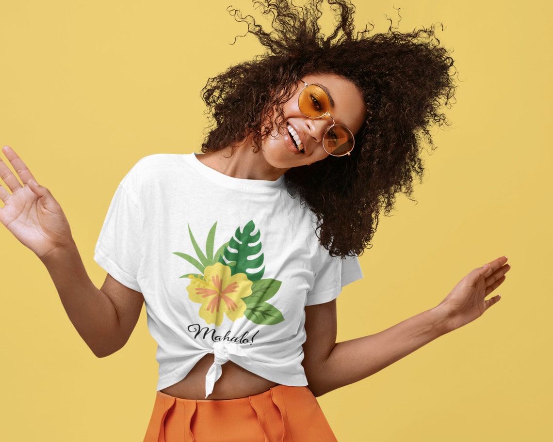 Hibiscus Svg, Yellow Hibiscus Svg, Mahalo Svg, Hawaiian Svg, Summer Svg ...