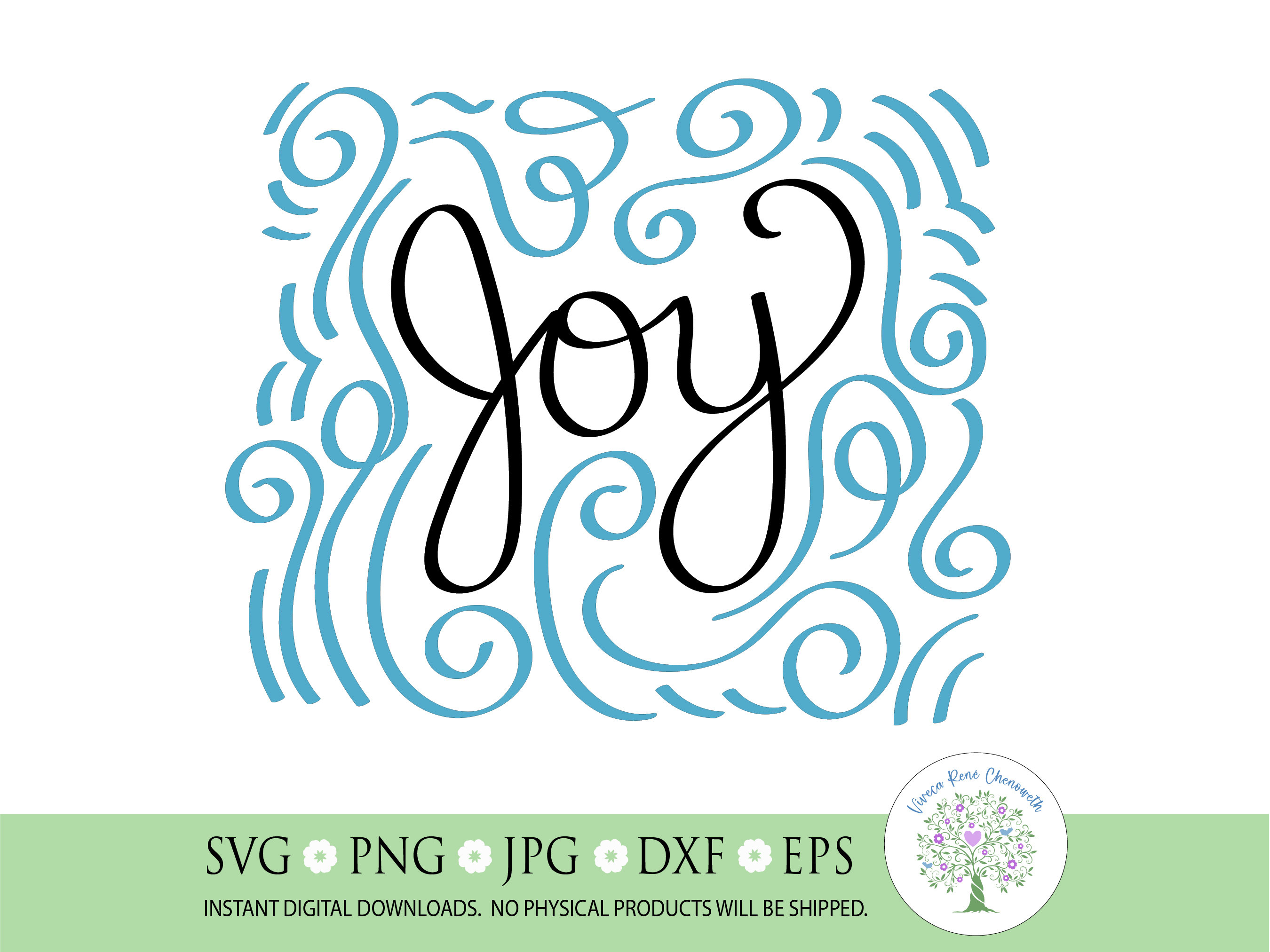 Joy Doodle Svg Hand-drawn Design Doodle Swirls Svg Joy Word - Etsy