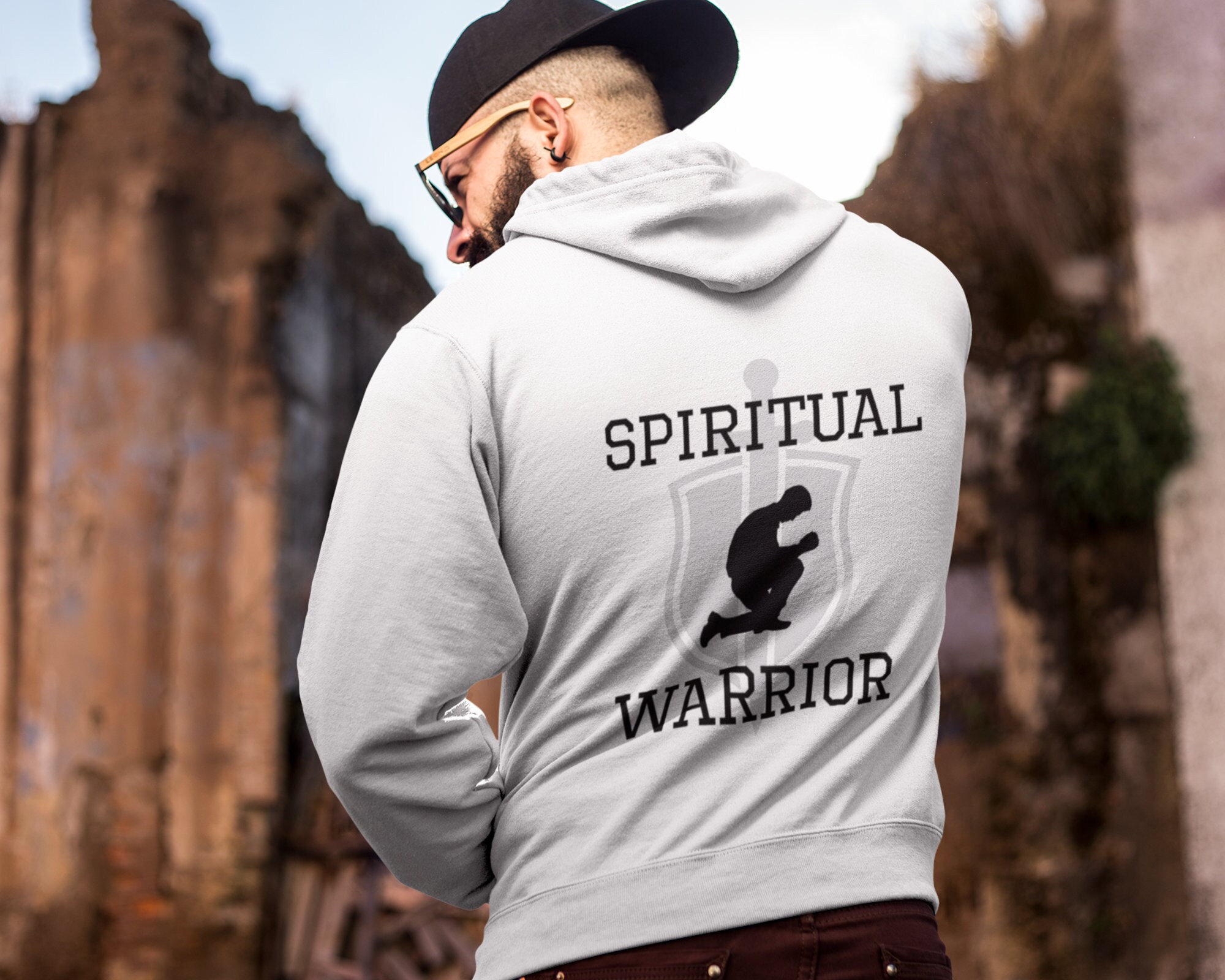 Spiritual Warrior Svg, Praying Dad Svg, Praying Father Svg, Father's ...