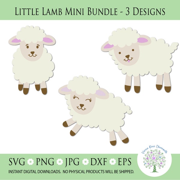 Baby Sheep Svg - Etsy