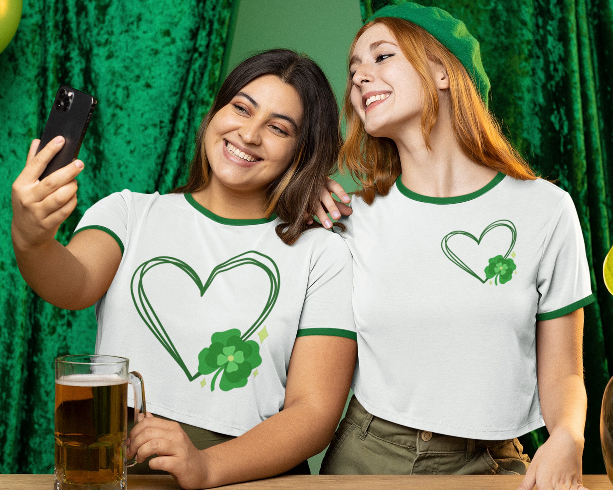 Heart Svg Lucky Heart SVG Irish Heart Svg St Patricks Day - Etsy