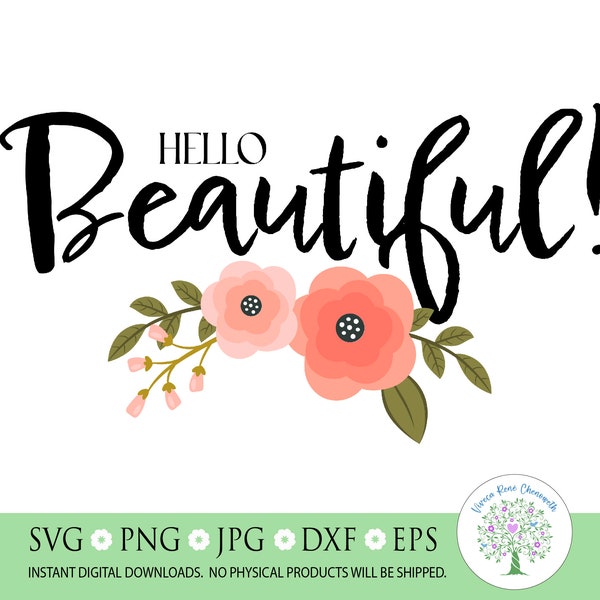 Hello Gorgeous Svg - Etsy