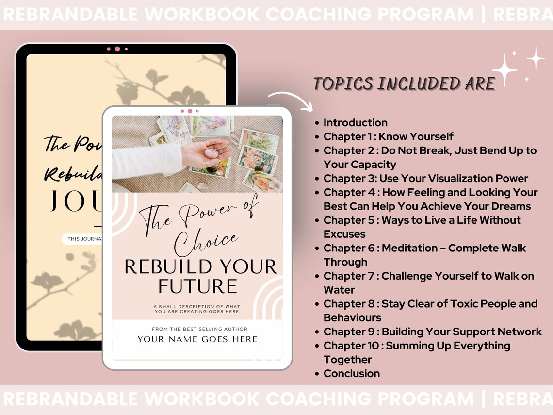 The Power of Choice : Rebuild Your Future Done for You Workbook ...