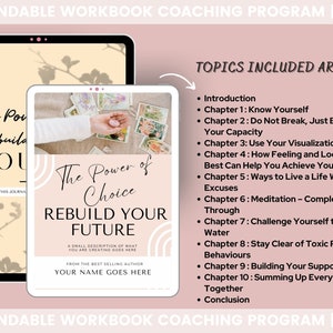 The Power of Choice : Rebuild Your Future Done for You Workbook ...