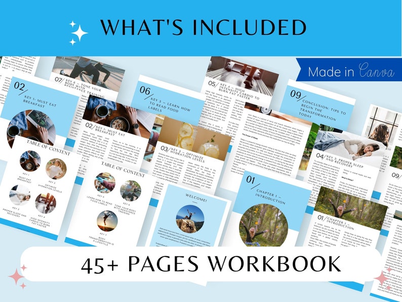 Ultimate Guide for Body Transformation Done for You Workbook 7 Key Body ...