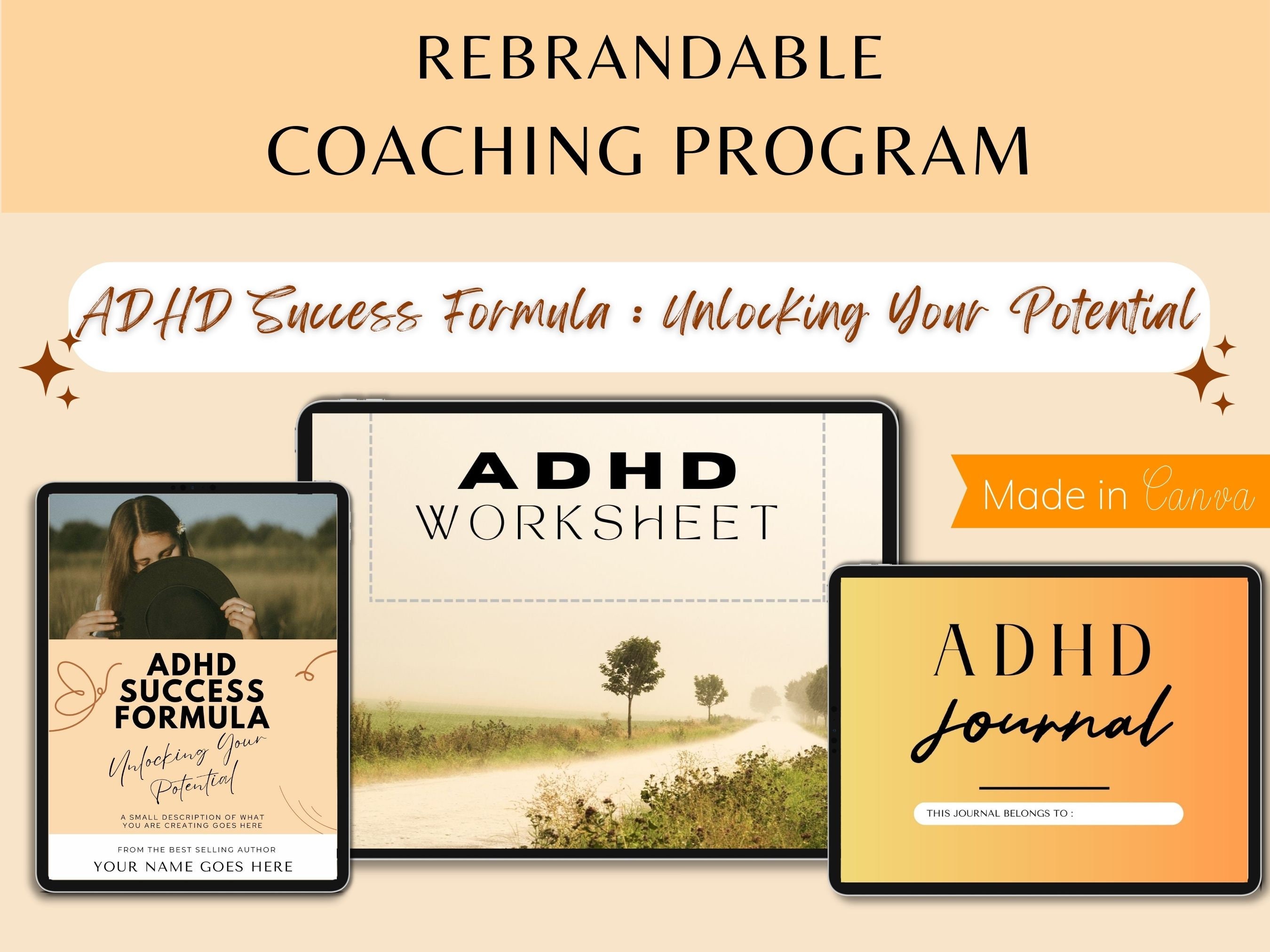 ADHD Success Formula Done for You Ebook Guide for ADHD Coach Life Coach ...