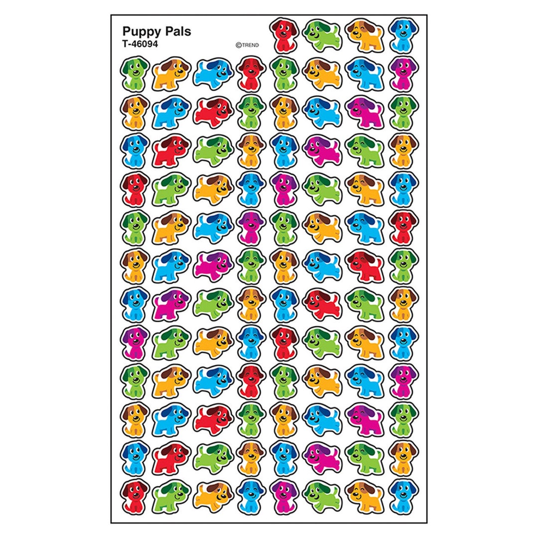 Puppy Pals Dog Reward Stickers - Great for Card Making - Reward Charts ...