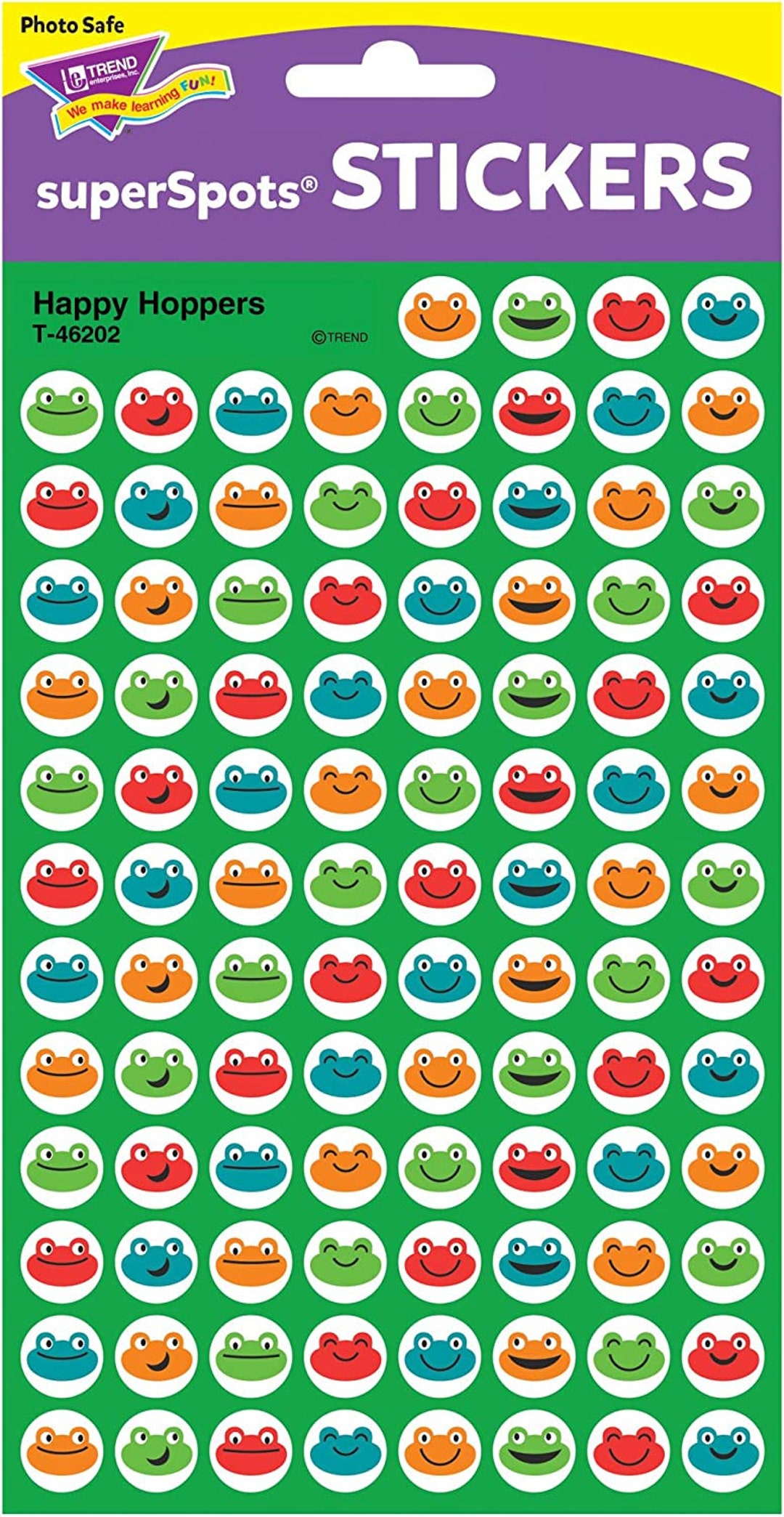 Happy Hoppers Frog Reward Stickers - Great for Card Making - Reward ...