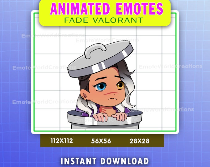 ANIMATED Gekko Valorant Emote for Twitch or Discord Streamers, Valorant ...