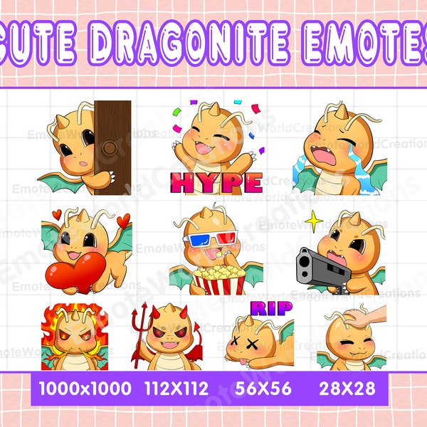 Cute Dragonite - Etsy