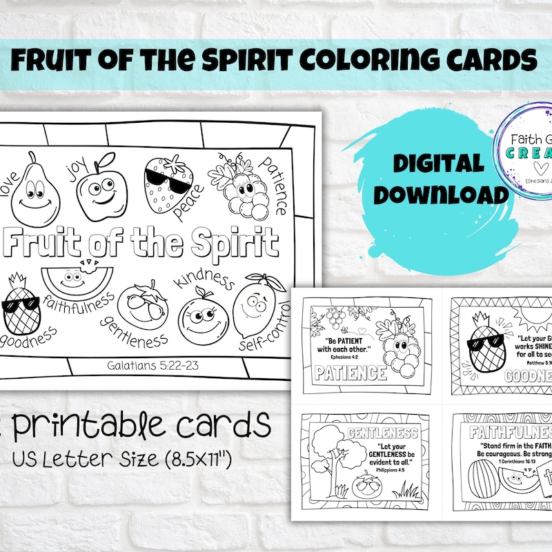 Valentine Fruit Coloring - Etsy