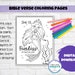 She Is...bible Verse Colouring Pages, Affirmation, Girls Colouring ...