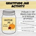 Thanksgiving/fall Gratitude Jar Kids Activity, 30 Faith-filled ...