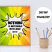 Nothing is Impossible Superhero Bible Verse Wall Art, Printable ...