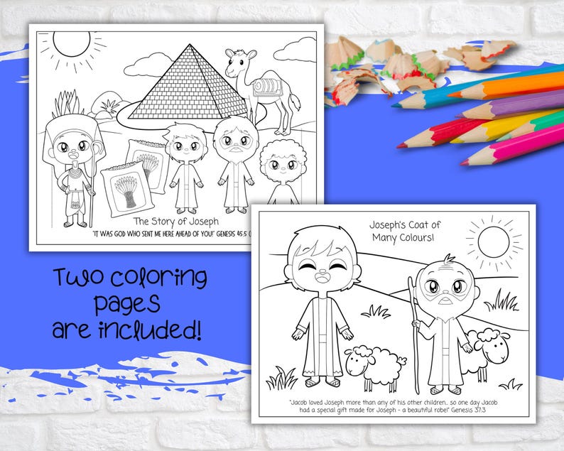 Joseph Story Strip Bundle, Three Crafts Included, Jospeh Thrown in Well ...