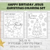 Happy Birthday Jesus Activity Pages, Set of 12 Fun and Creative ...