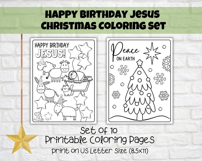 Kids Printable Advent Coloring Bookmarks, Christmas Sunday School ...