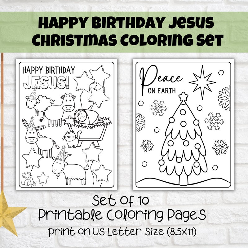 Happy Birthday Jesus - Etsy