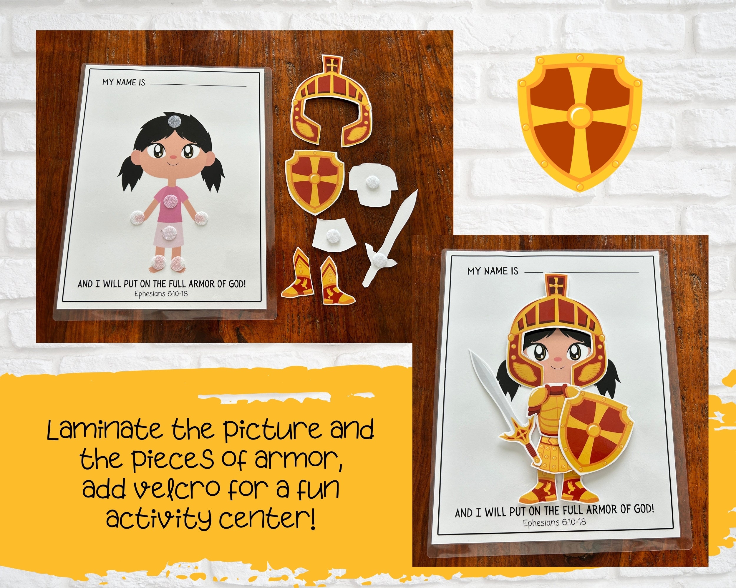 Kids Armor of God Activity Pages, Sunday School Activity, Kids Church ...
