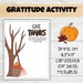 Thanksgiving/fall Gratitude Tree Kids Activity, 30 Faith-filled ...