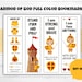 Armor of God Printable Coloring Bookmarks, Ephesians 6, Sunday School ...