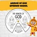Kids Armor of God Story Spinner Color Wheel, Sunday School Activity ...