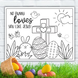 Easter Themed Bible Verse Colouring Pages, Palm Sunday Printable ...