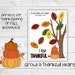 Thanksgiving/fall Gratitude Tree Kids Activity, 30 Faith-filled ...