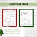 Kids Printable Christmas Cards to Colour, Set of 8, Sunday School ...