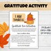 Thanksgiving/fall Gratitude Tree Kids Activity, 30 Faith-filled ...